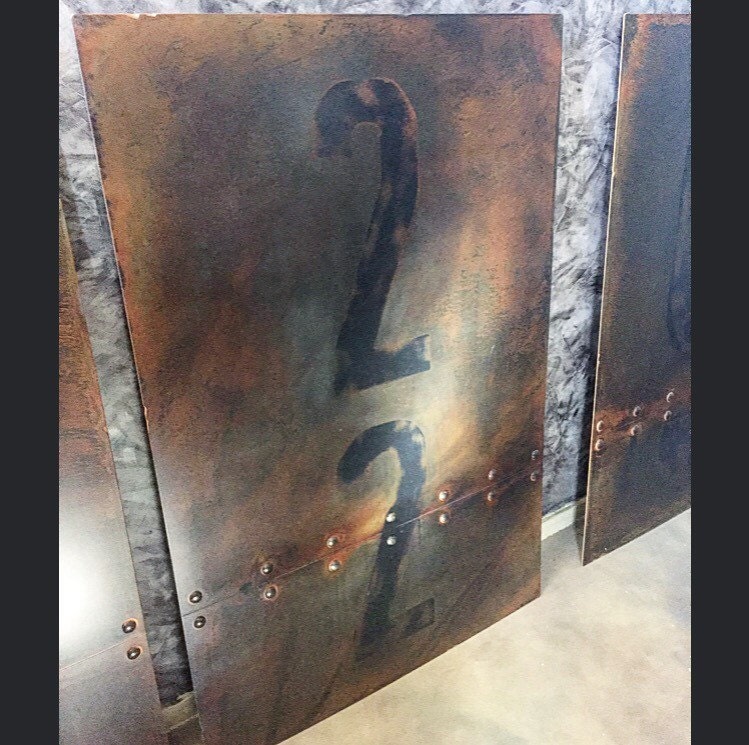 INDUSTRIAL WALL DECOR - Etsy