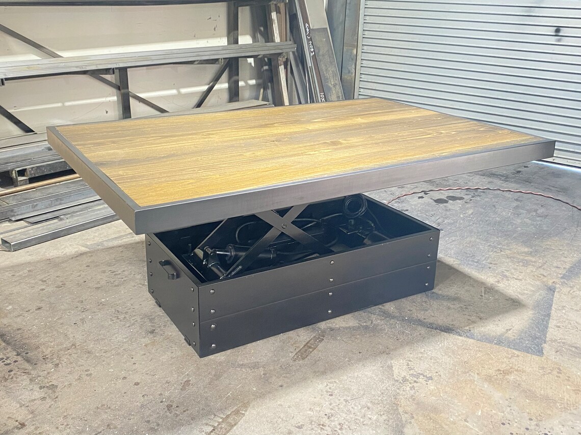 Puller Hydraulic Top Coffee Table - Etsy