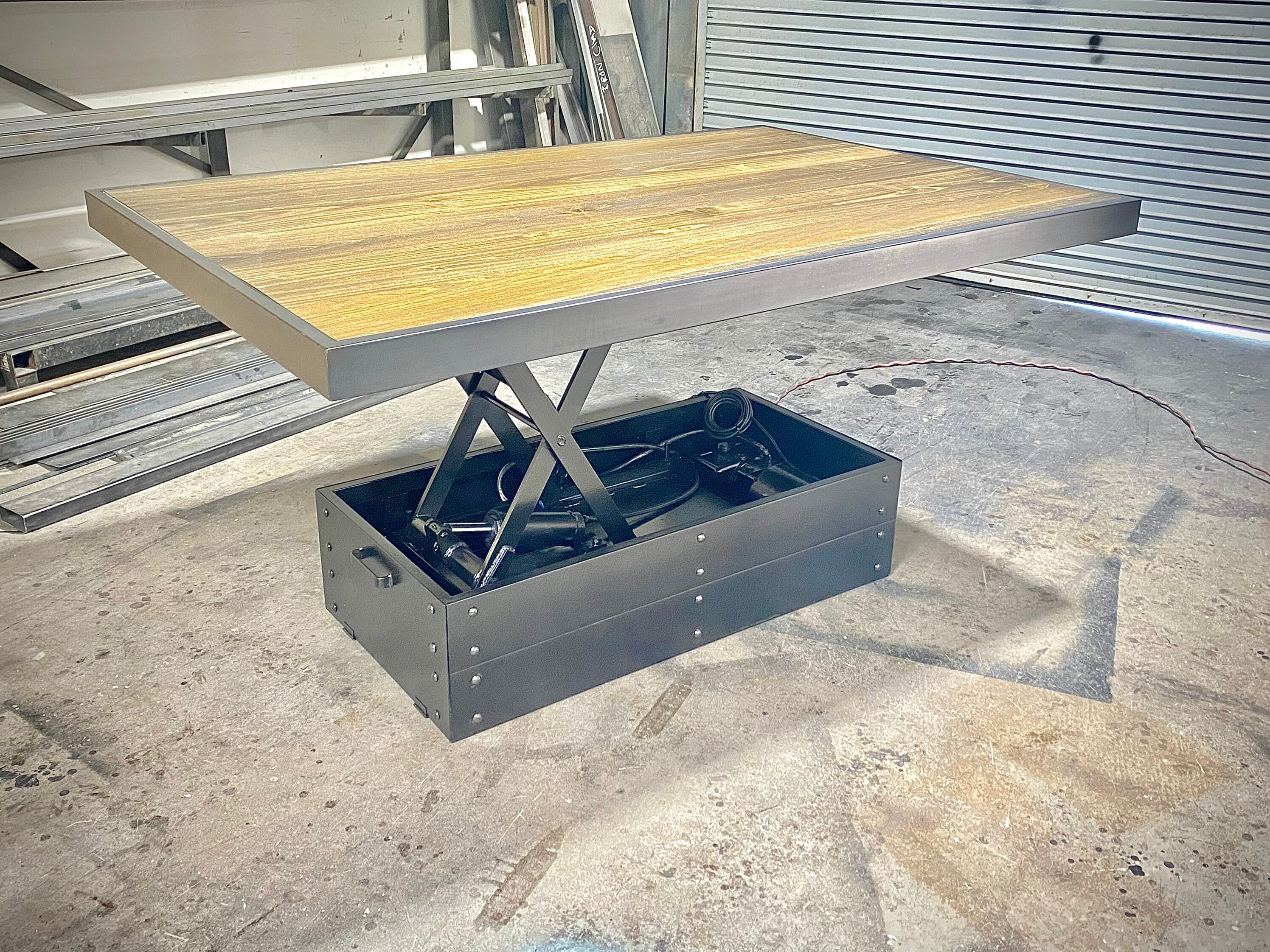 Puller Hydraulic Top Coffee Table - Etsy