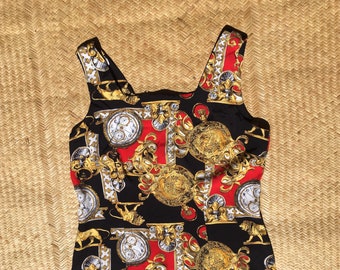 Clock Print Dress - Etsy