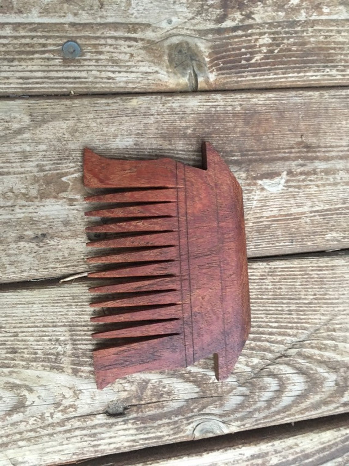 Hand Carved Wooden Comb Wide Tooth Indian Made in India - Etsy