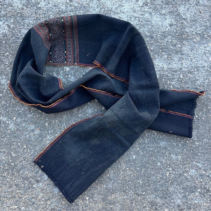 Indigo Scarf - Etsy