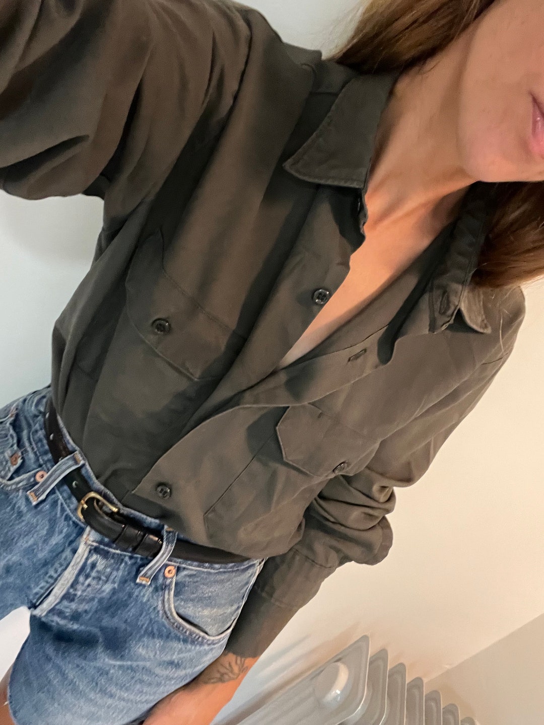 SALE 1960s Big Mac Work Shirt 60s Vintage Workwear Work Wear Oversized ...