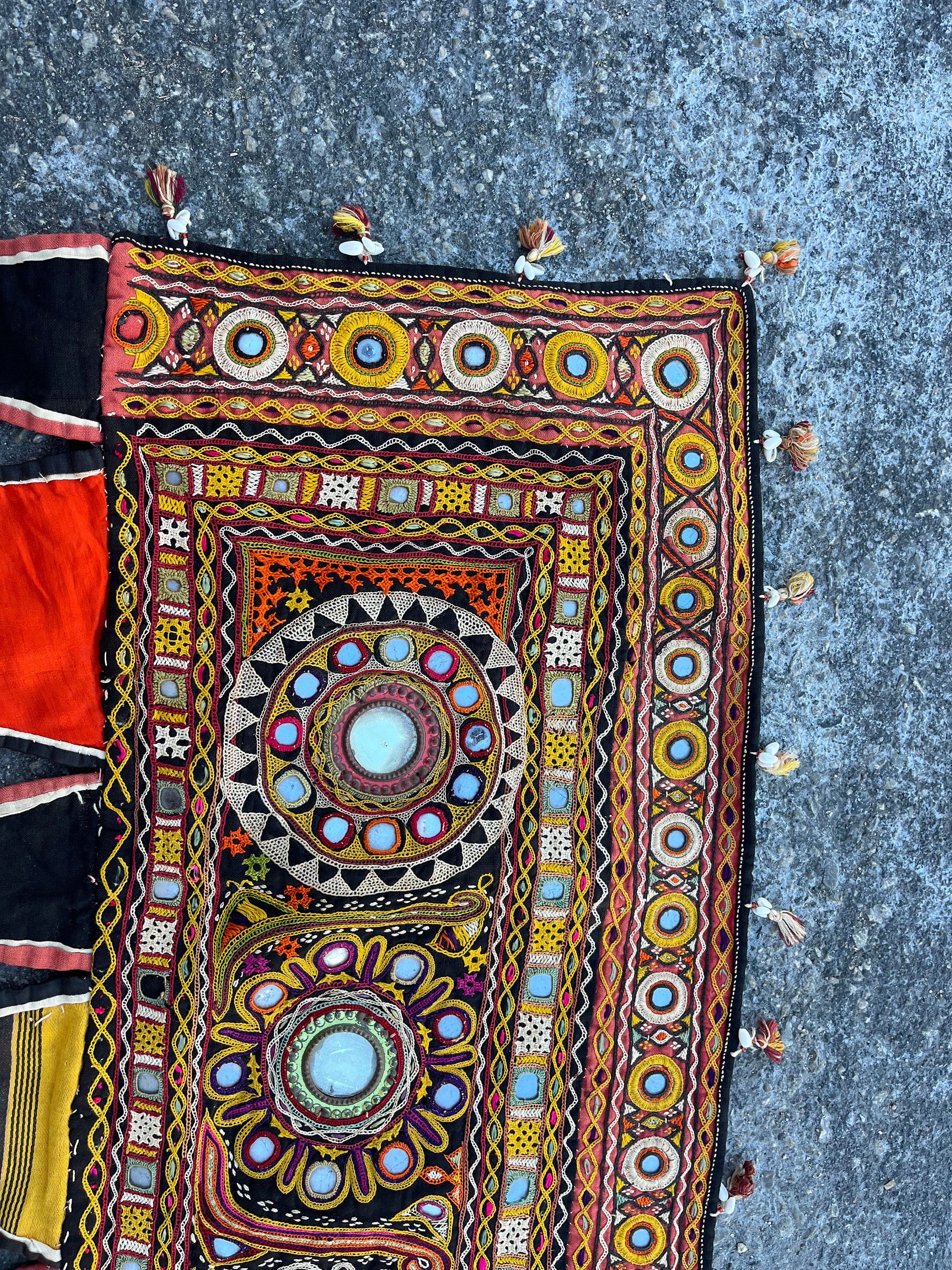 Antique Indian Embroidery Indigo Khadi Veg Vegetable Natural Dye Dyed ...