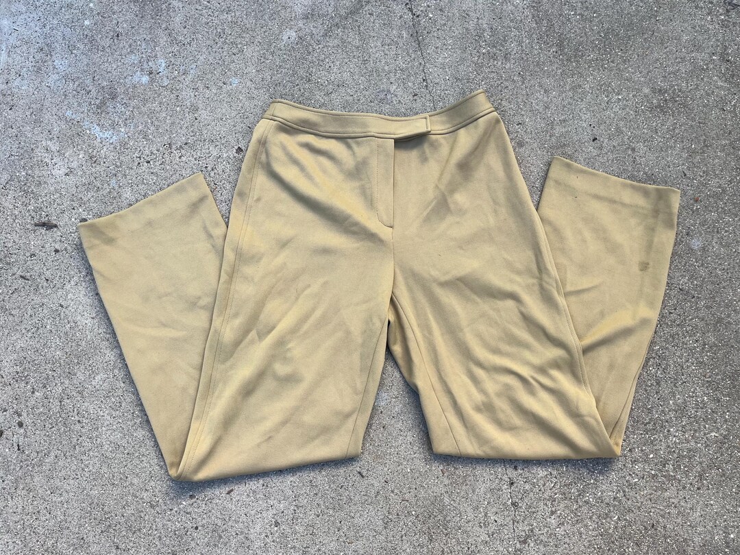 90s Boot Cut Low Rise Pants Kenar Ann Tijan Vtg Size 14 29 30 31 M L ...
