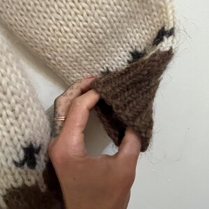 Pristine 1970s Icelandic Wool Cardigan Sweater Made in Iceland XS S ...