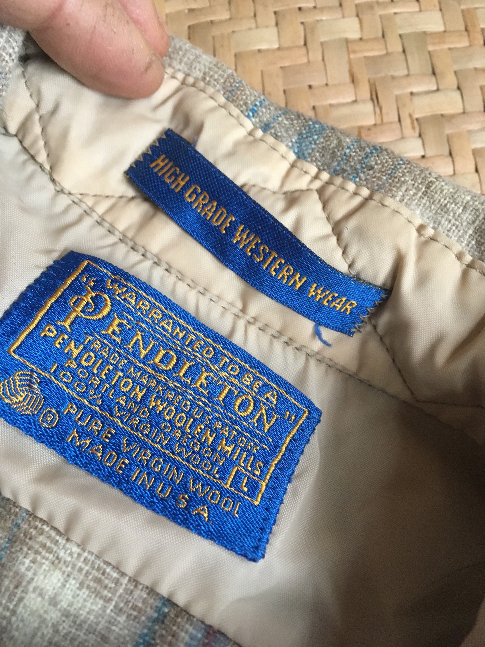 M Pendleton western shirt snap front pearl snaps cowboy S M L | Etsy