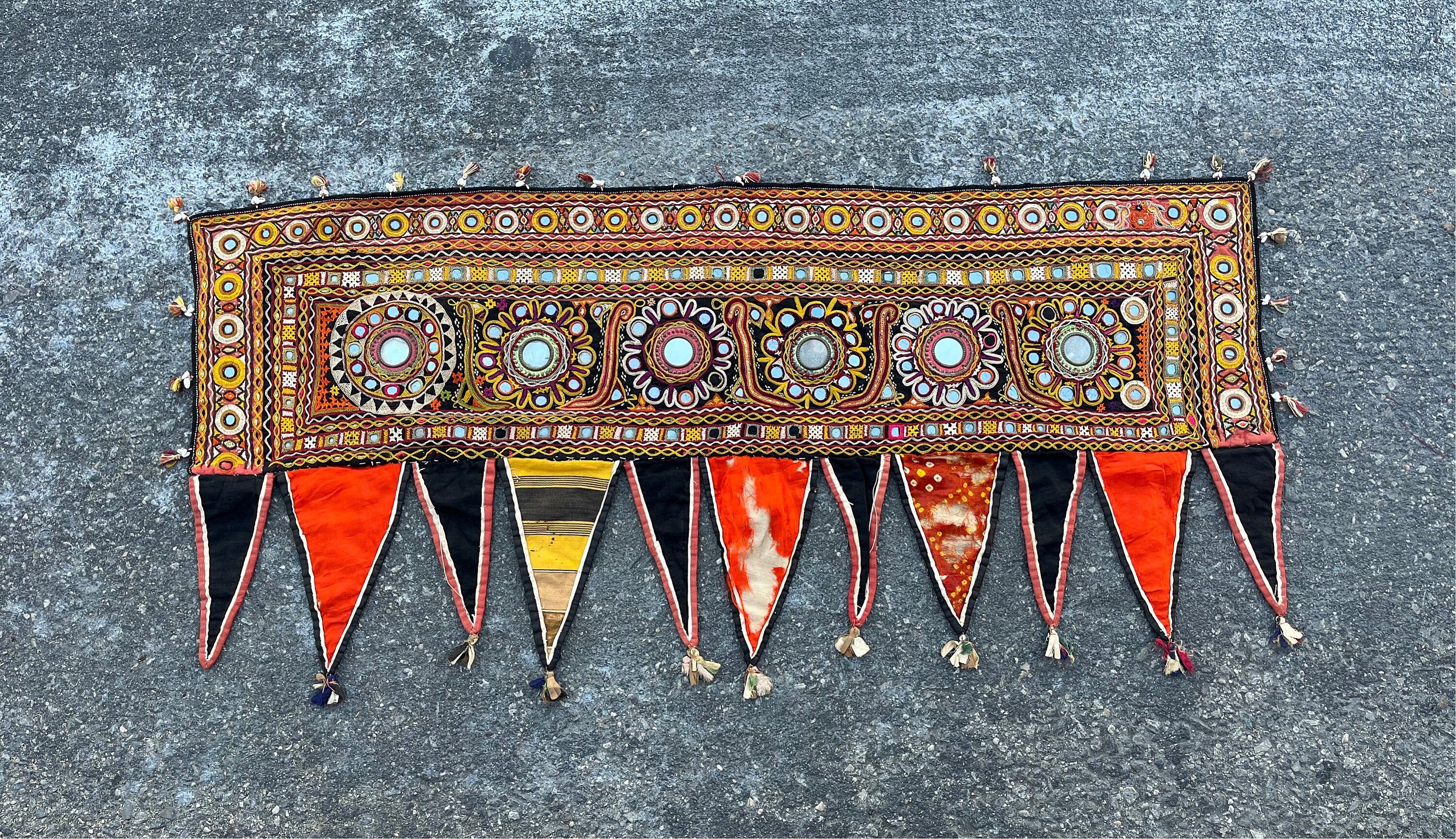 Antique Indian Embroidery Indigo Khadi Veg Vegetable Natural Dye Dyed ...