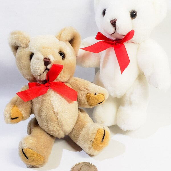 White Teddy Bear Plush - Etsy