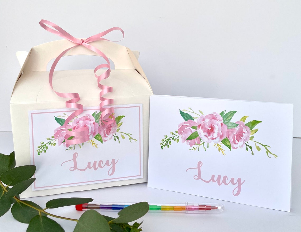 Personalised Children's Wedding Activity Box Activity Pack - Etsy