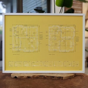 The Perspective Plan Yellow Print - Etsy