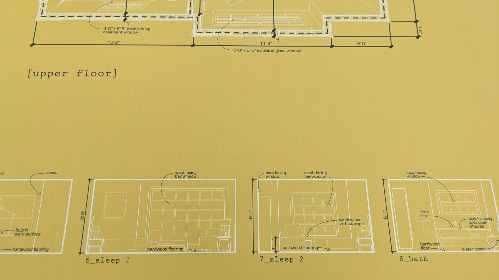 The Perspective Plan Yellow Print - Etsy