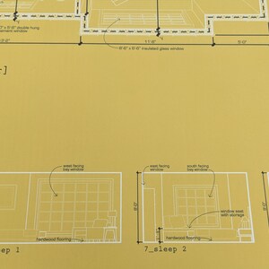 The Perspective Plan Yellow Print - Etsy