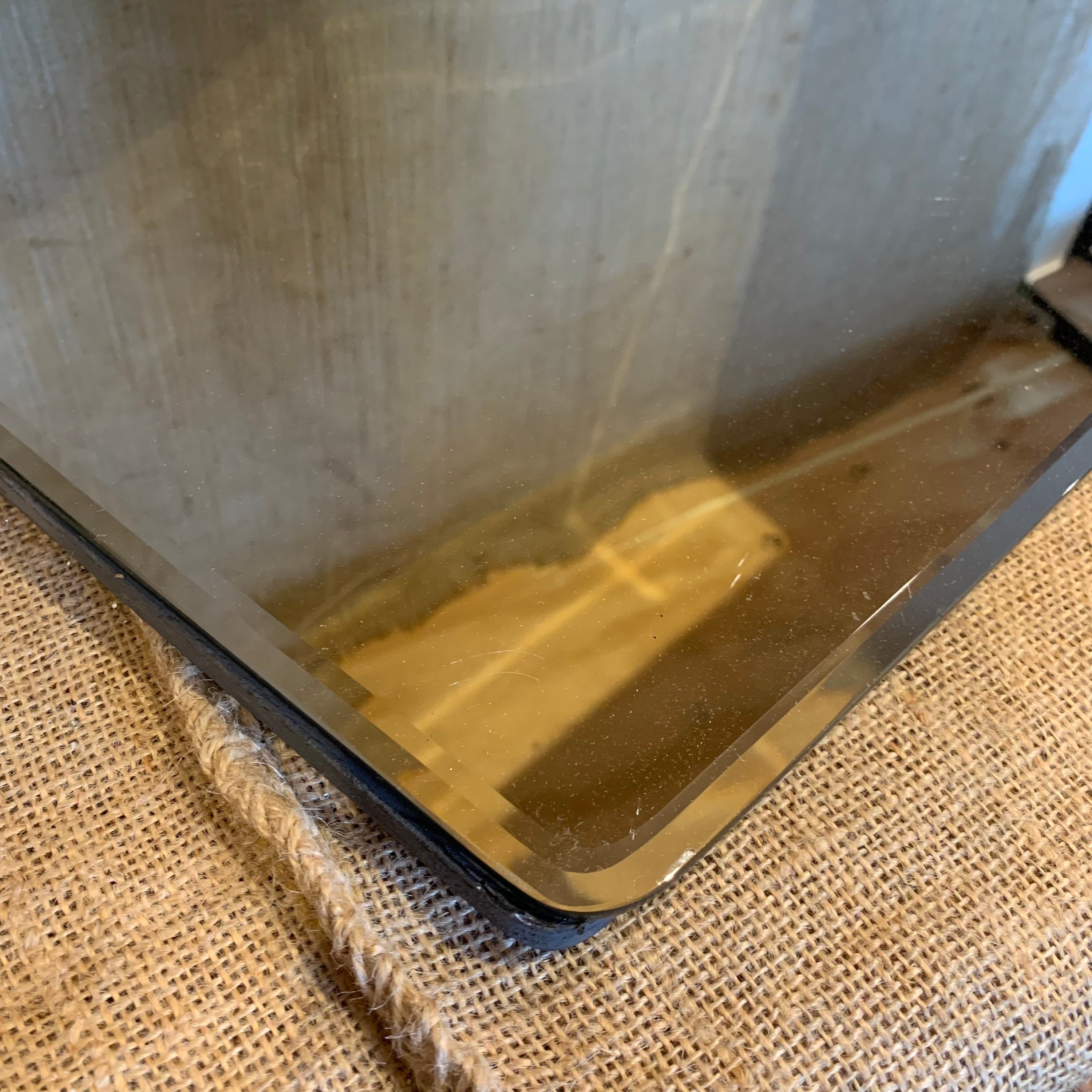 Original Vintage Art Deco 1930s Bevel Edged Wall Mirror - Etsy UK