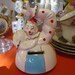 Vtg Art Deco Roly Poly Clown Circus Ball Bank Ceramic Signed JAPAN No ...