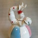 Vtg Art Deco Roly Poly Clown Circus Ball Bank Ceramic Signed JAPAN No ...
