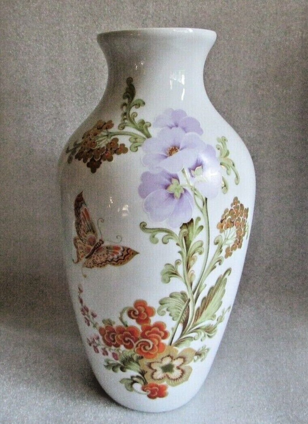 Vintage Kaiser Fine German Porcelain Designer Vase Annabelle Pat W ...