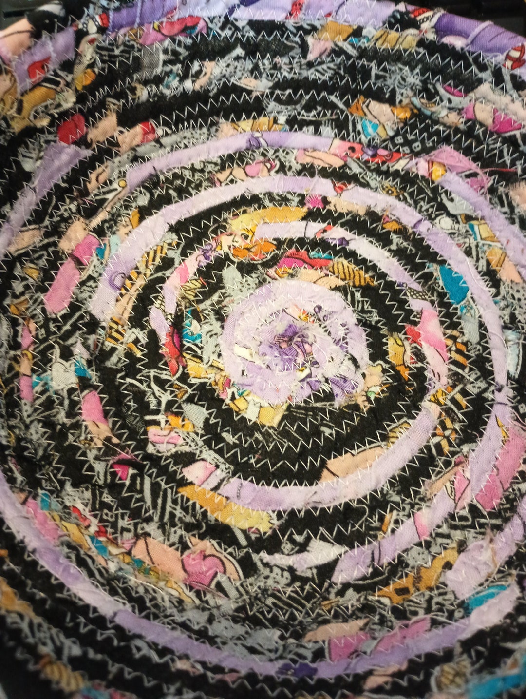 Fabric Scrap Bowls - {jewelry Dishes} - Rope Bowl, Tiny Rope Bowl ...