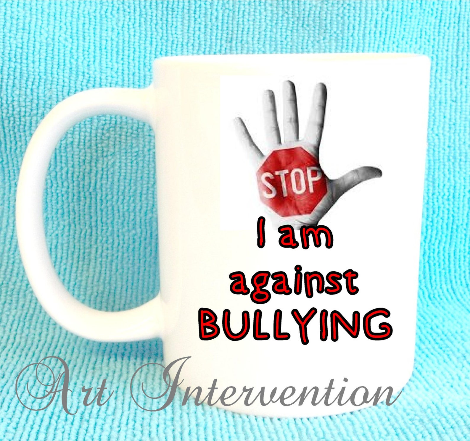 Anti-bully Mugs Cyber Bullies Stop Bulling - Etsy