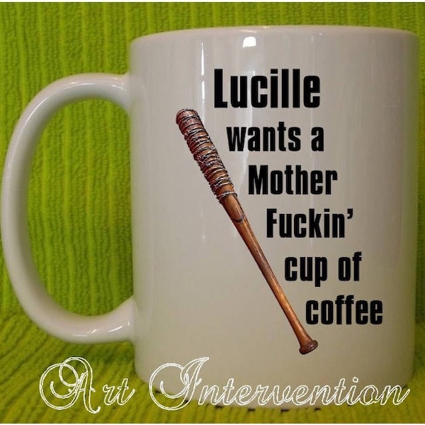 Walking Dead Mug - Etsy