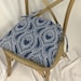 Rounded Back Chair Cushions - Mid Century Modern Cushion - 18" Double ...