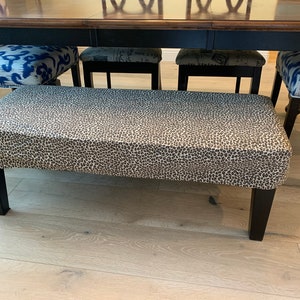 Custom Indoor or Outdoor Bench Slip Cover - With or Without Drawstring ...