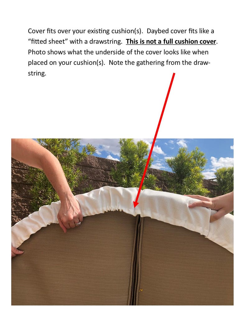 Oval Daybed Replacement Cover: Outdoor Sunbed Fitted Cover - Etsy Canada
