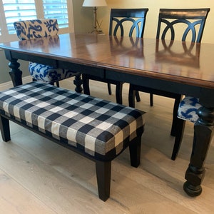 Custom Indoor or Outdoor Bench Slip Cover - With or Without Drawstring ...