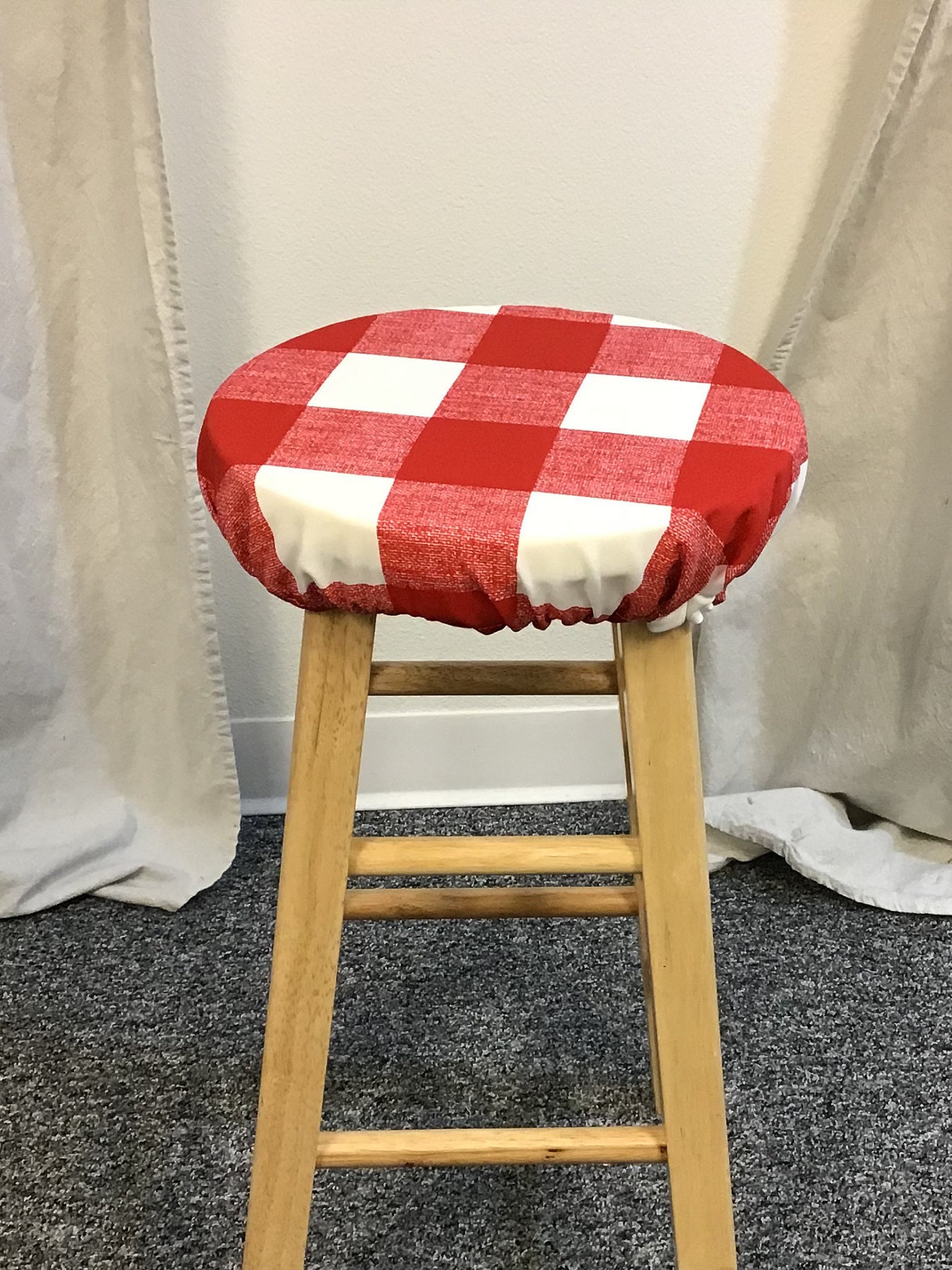 Round Bar Stool Cover Pattern