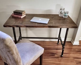 Steel Pipe Desk | Etsy