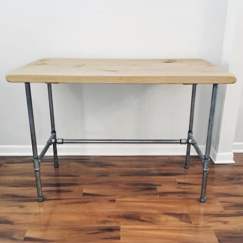 Steel Pipe Desk - Etsy