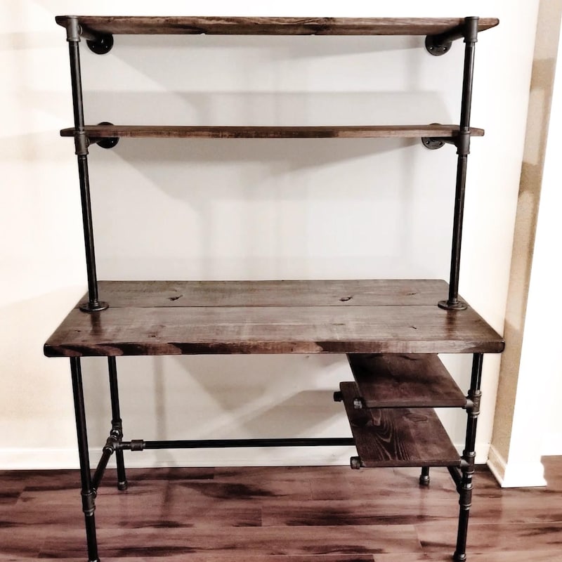 Black Pipe Shelf - Etsy