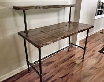 Steel Pipe Desk | Etsy