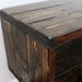 Steel and Pine Wood Box Coffee Table - Etsy