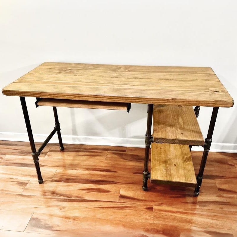 Steel Pipe Desk - Etsy