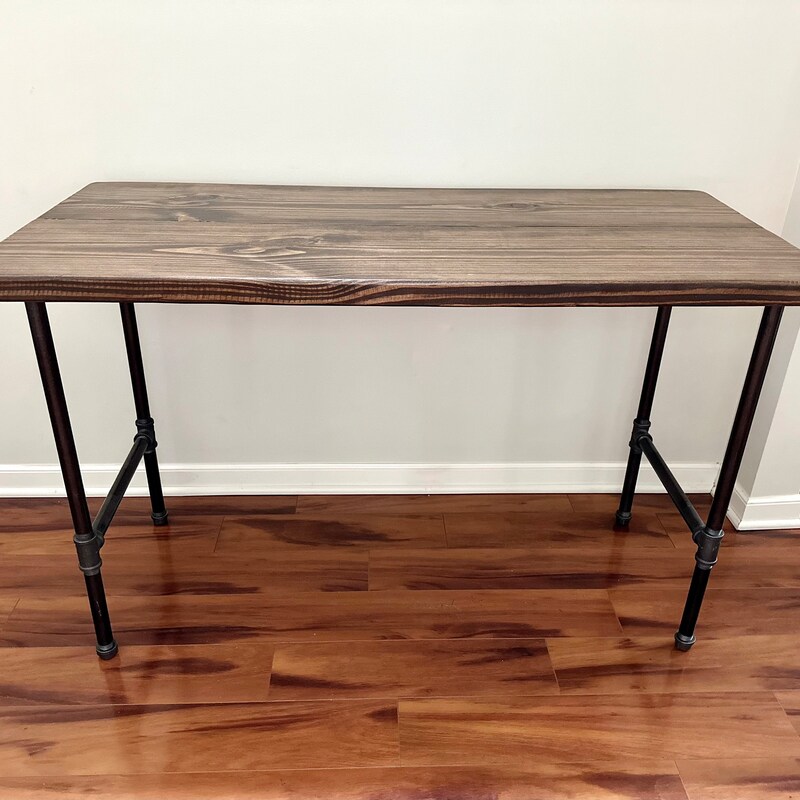 Steel Pipe Desk - Etsy