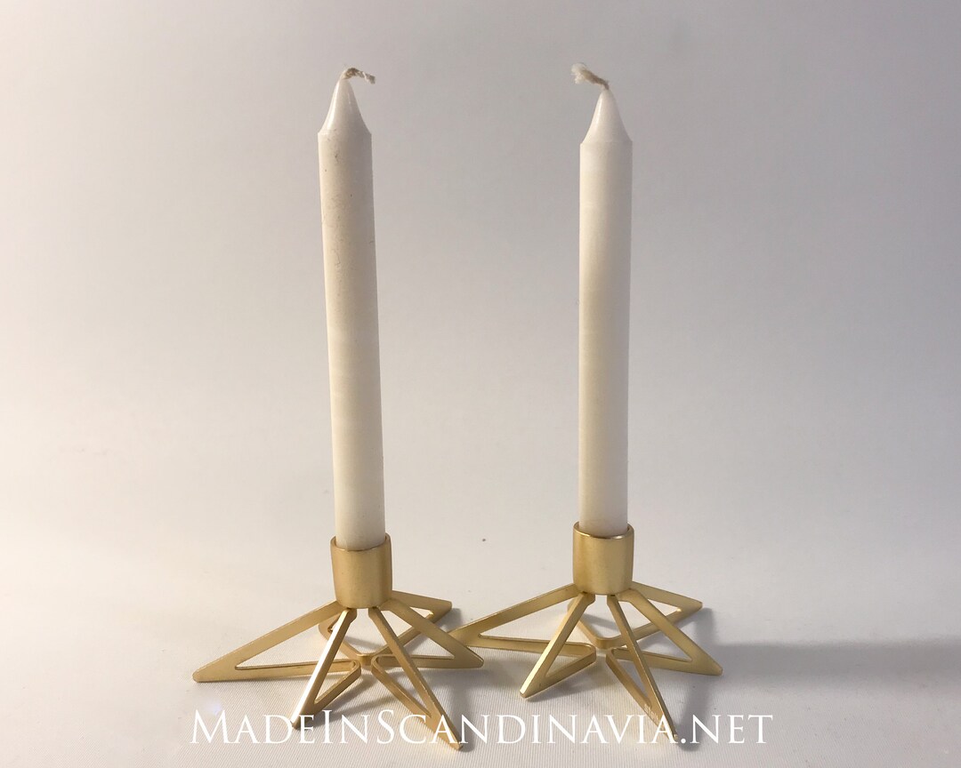 Stelton Christmas Tangle Star Candleholders Pair Designed by Halskov ...