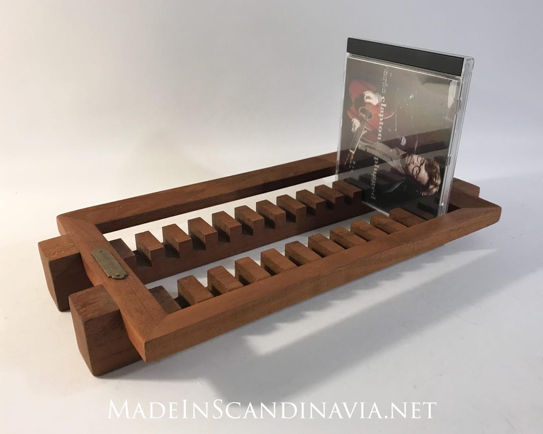 Trip Trap CD Holder | Teak Wood | Contemporary | Danish Design ...