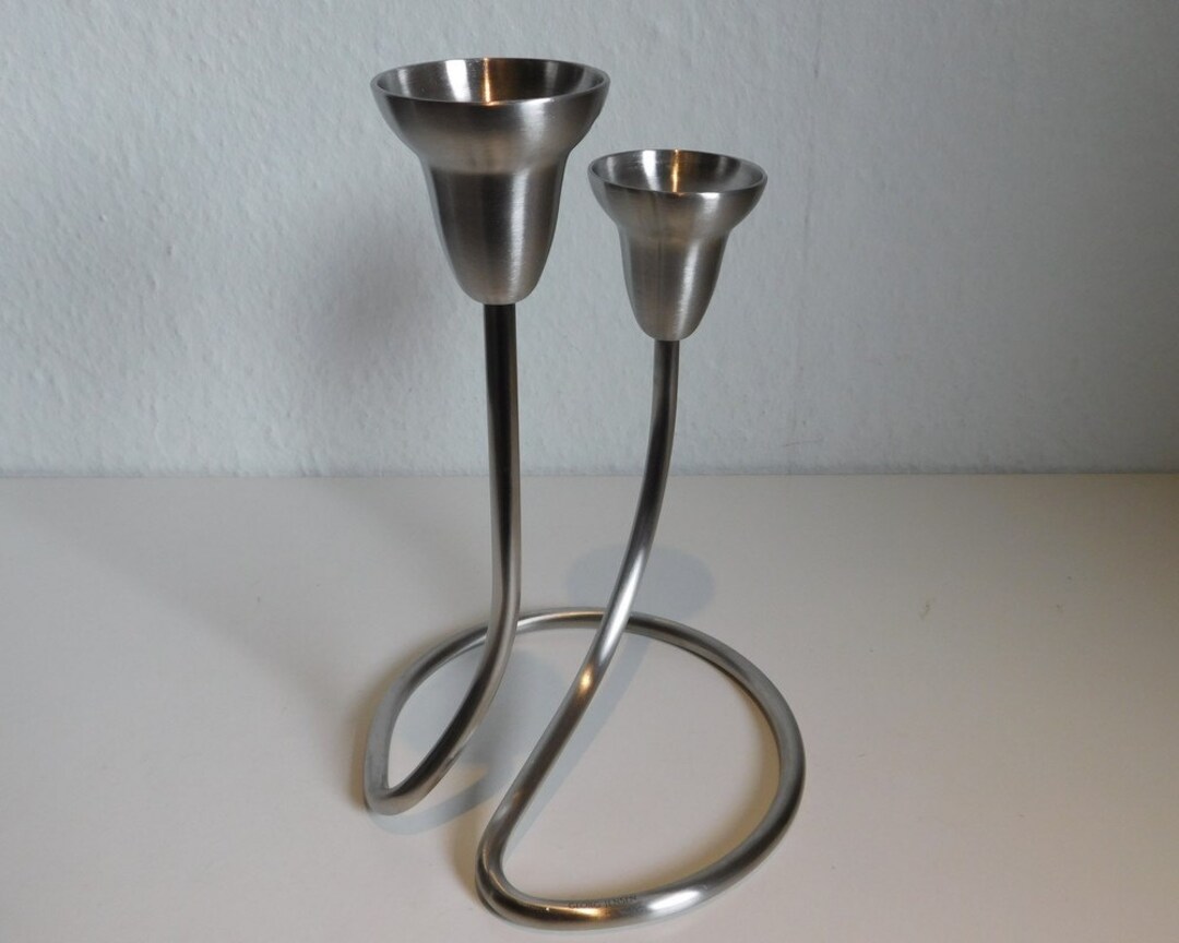 Georg Jensen Swing Candle Holder - Double - Matte | Designed by Georg ...