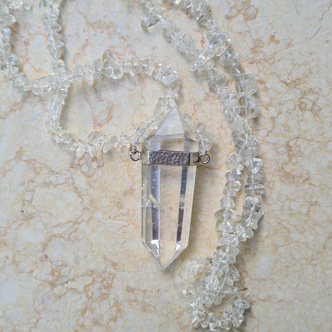 Celeste Crystal Necklace - Etsy