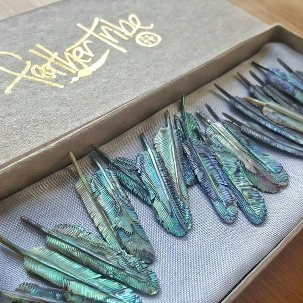 Feather Necklace - Etsy