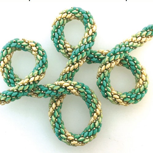 Superduo Duet Ombre Rope Tutorial - Etsy