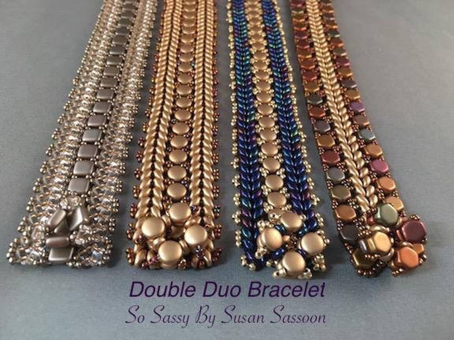 Double Duo Bracelet Tutorial - Etsy