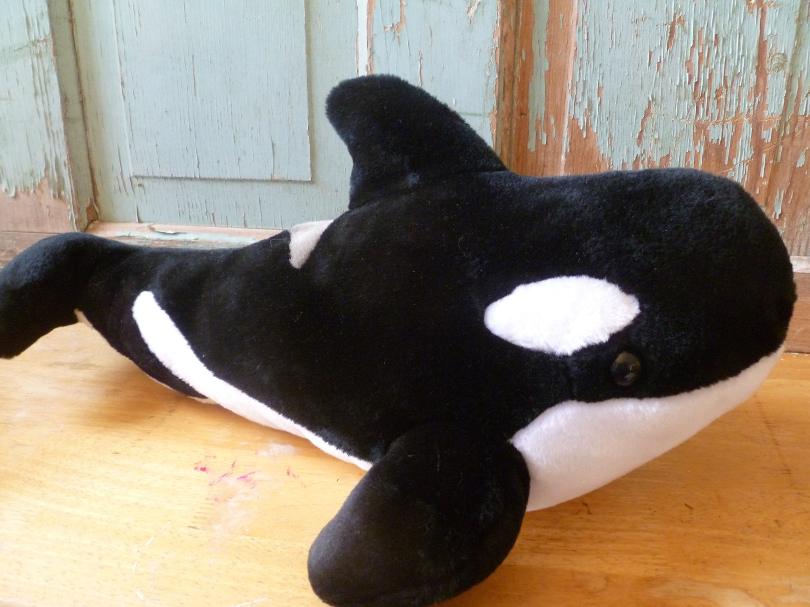 Plush Killer Whale Soft and Fuzzy 19 Long Stuffed Animal Toy - Etsy