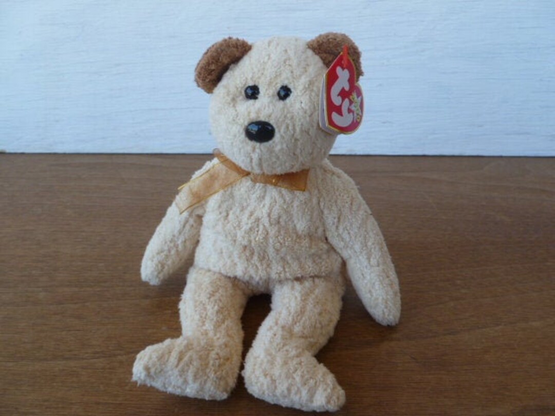 Ty Beanie Babies Plush Teddy Bear huggy W/ Tags 8.5 Tall Y2K Stuffed ...