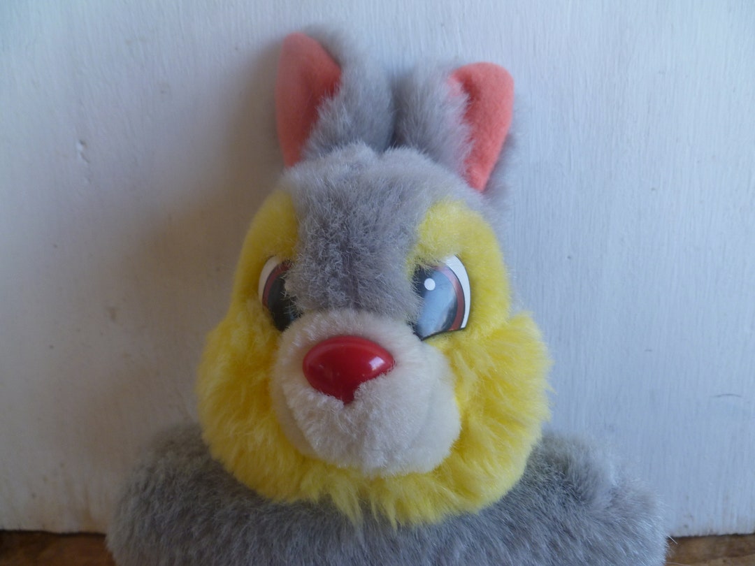 Disney St Micheal Plush Bunny Rabbit Bambi thumper 7.5 Tall Stuffed Toy ...