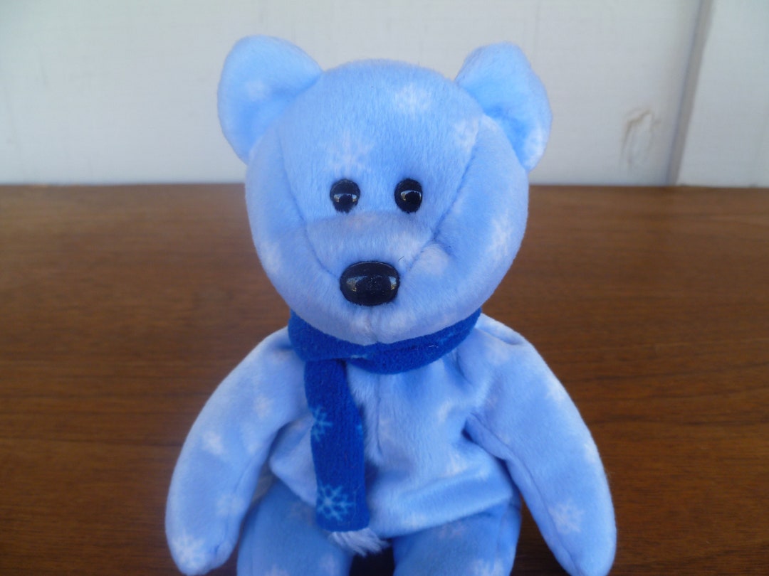 Ty Beanie Baby Plush Teddy Bear holiday Teddy Christmas 9 Tall 1999 ...