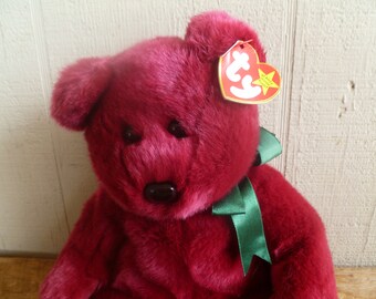 Large Ty Teddy Bear - Etsy