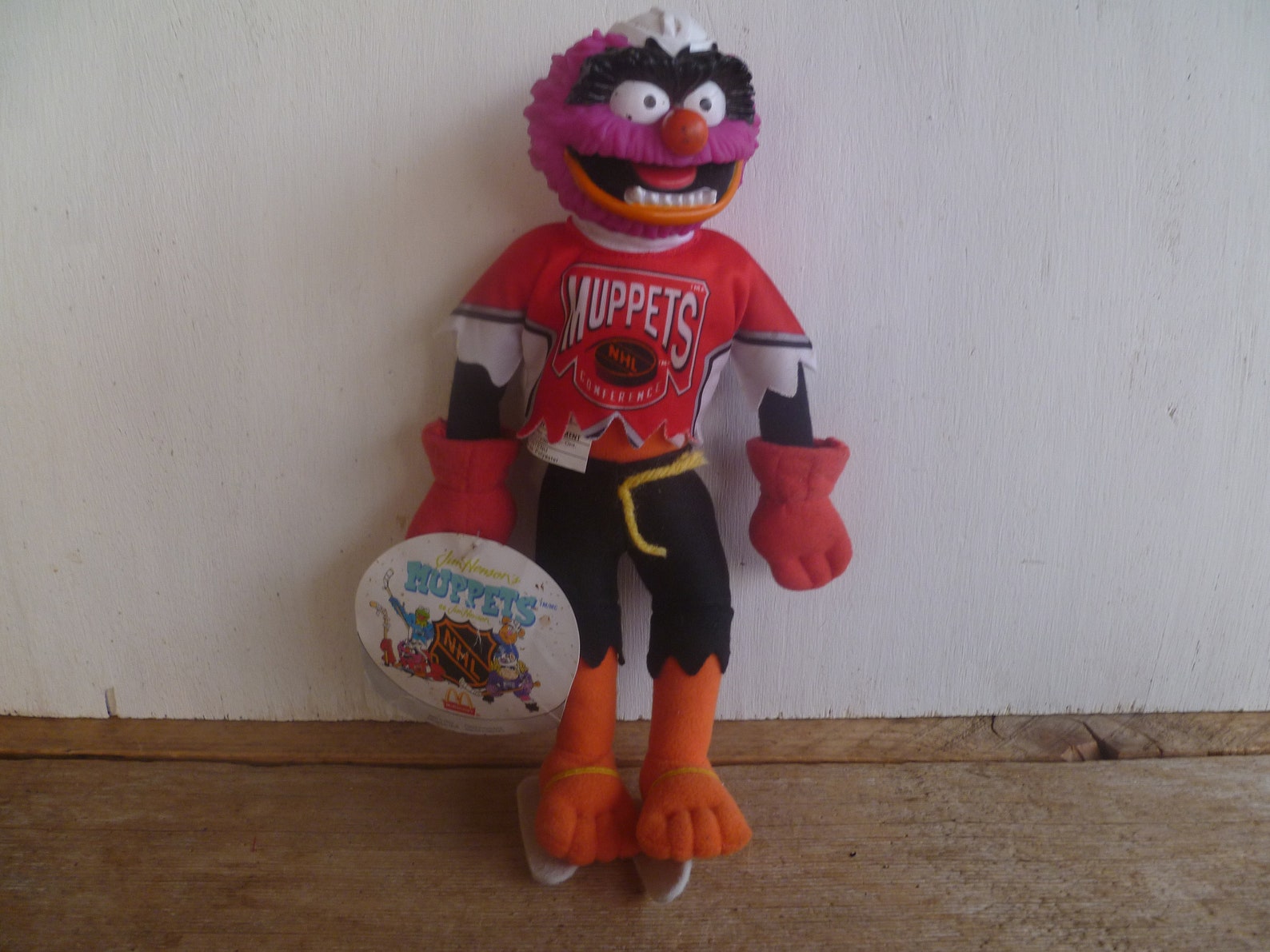 Muppets Nhl Hockey Conference Animal 1995 | Etsy