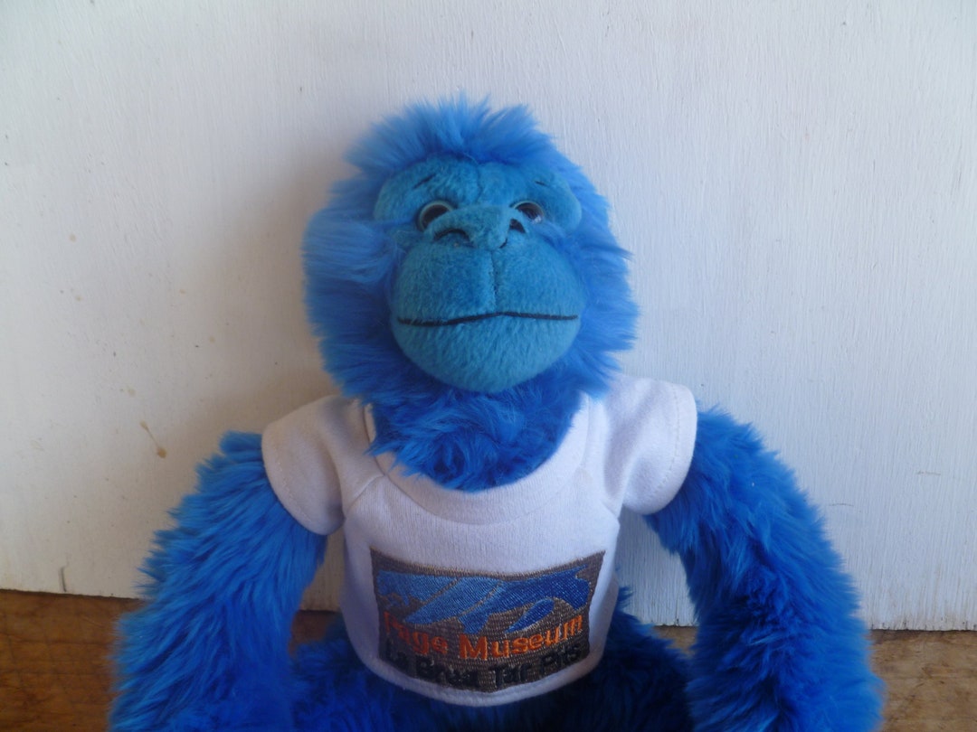 The Petting Zoo Plush Monkey la Brea Tar Pits Page Museum Sweatshirt 18 ...